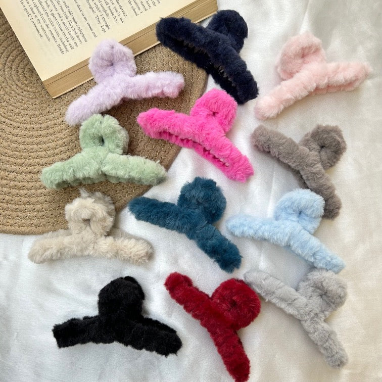 Fur Hair Clutcher – Kinzah Fashion